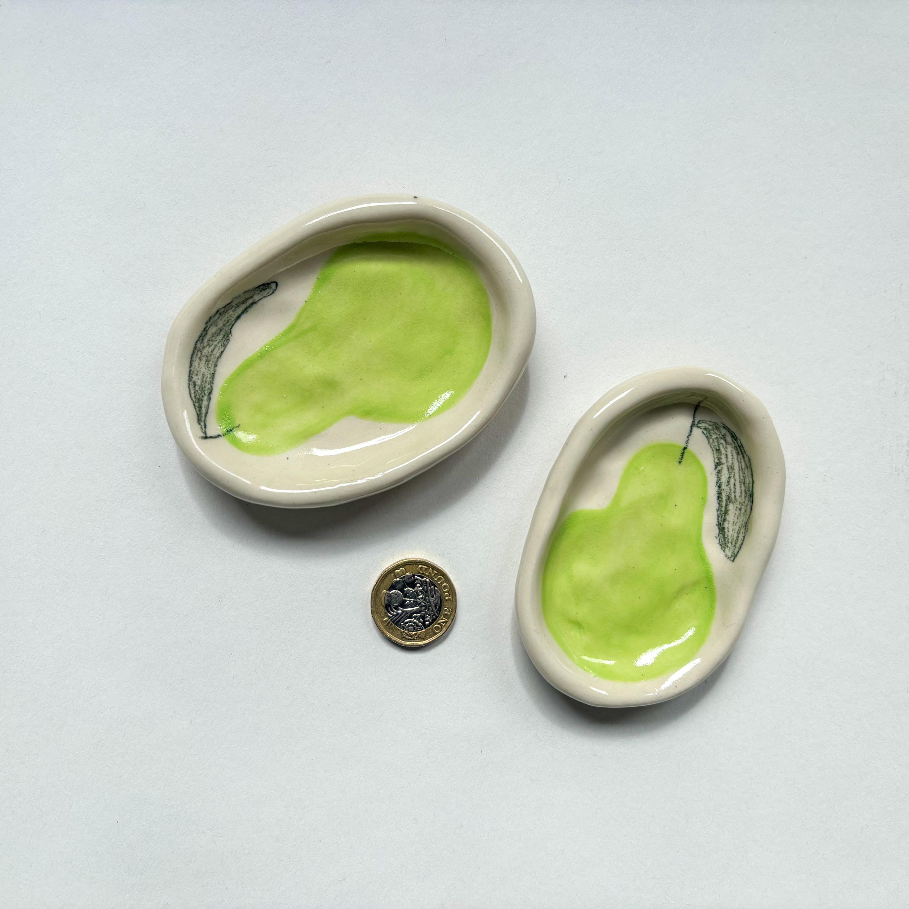 Small Handmade Colorful Ceramic Trinket Dishes Tiny Bowls for Jewellery ...