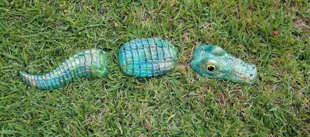 Concrete Alligator Alligator Gifts for Housewarming Garden - Etsy