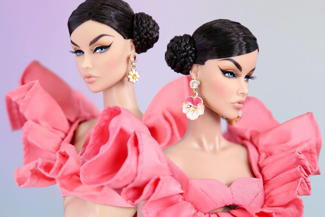 Floral Sensations - Doll Earrings for 12” Dolls / Integrity Toys ...