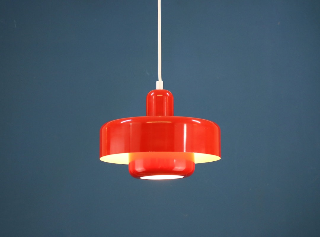 Very Cool Danish Design Lamp *** Vitrika Gogo *** Dan Heerso *** 1970's ...