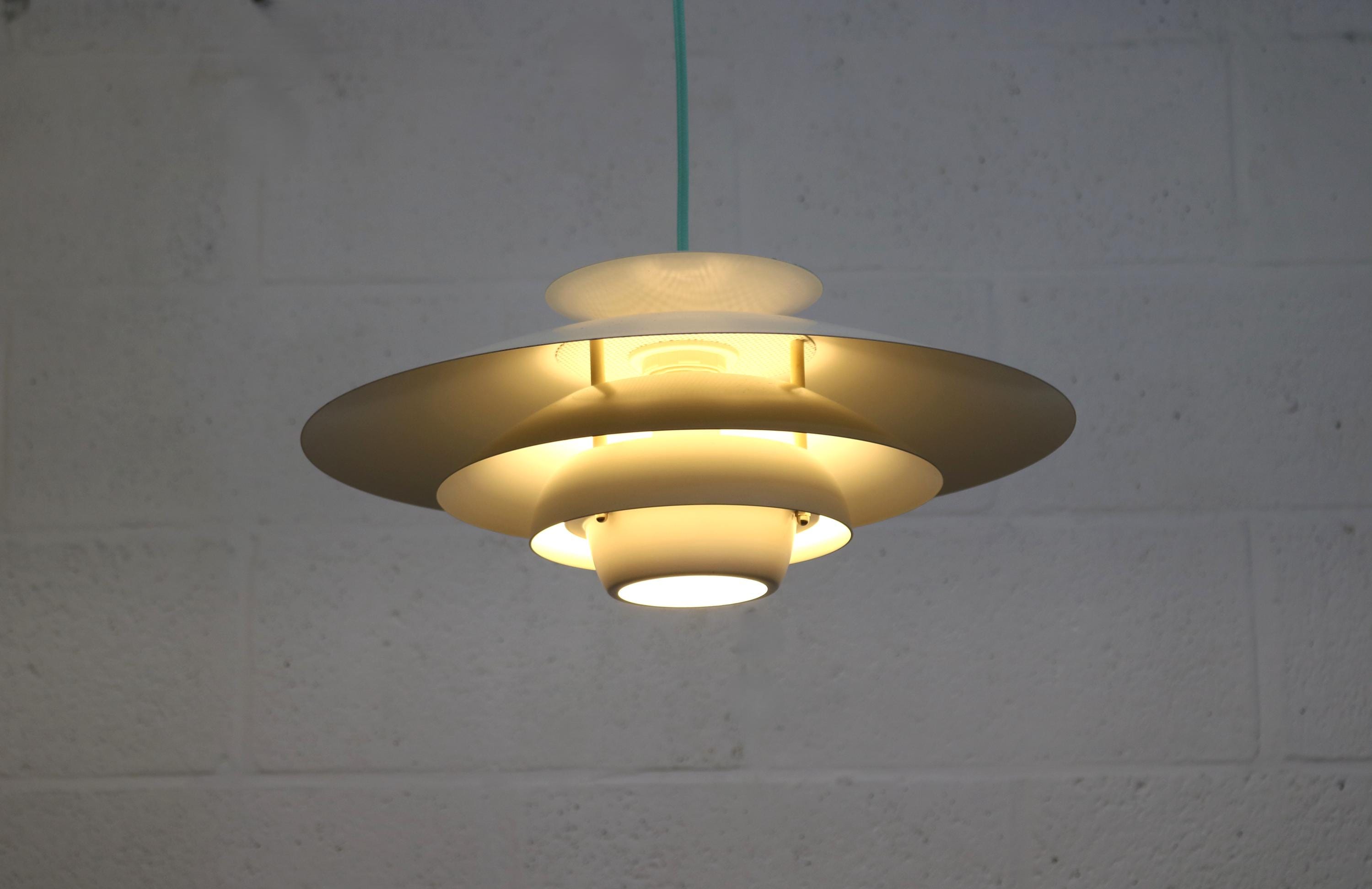 Vintage JEKA Verona Pendant Lamp – MODEL 8079 - Danish Mid-century ...