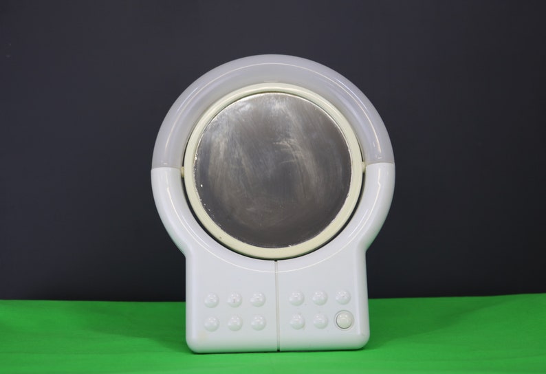 Plastic Space Age Mirror With Built-in Lighting Look Great - Etsy