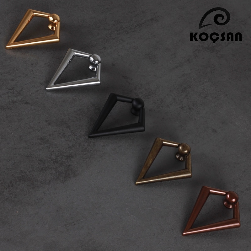 Triangle Drawer Pull - Etsy