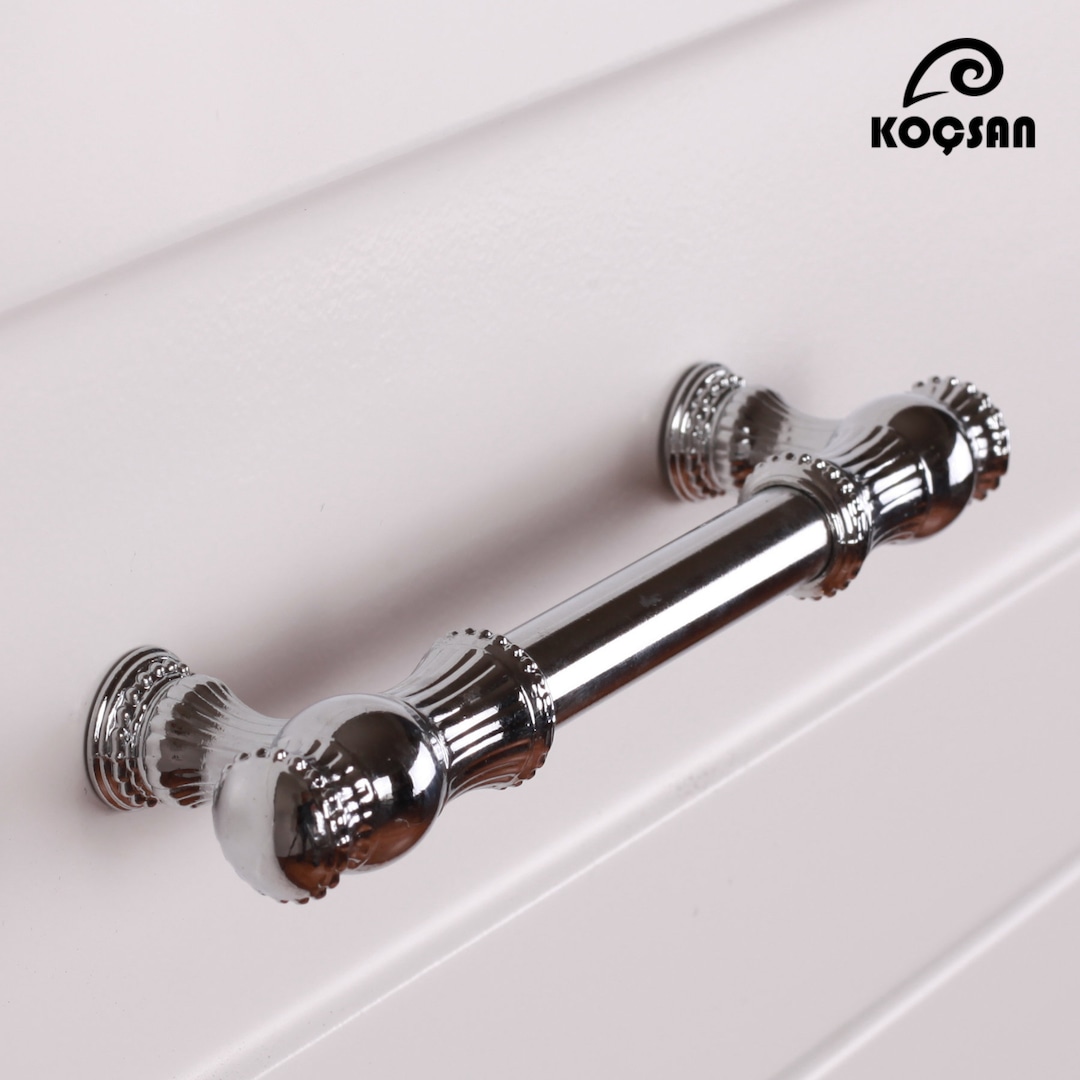 Classic Chrome Cabinet Handles, Cabinet Hardware, Dresser Pulls, Drawer ...