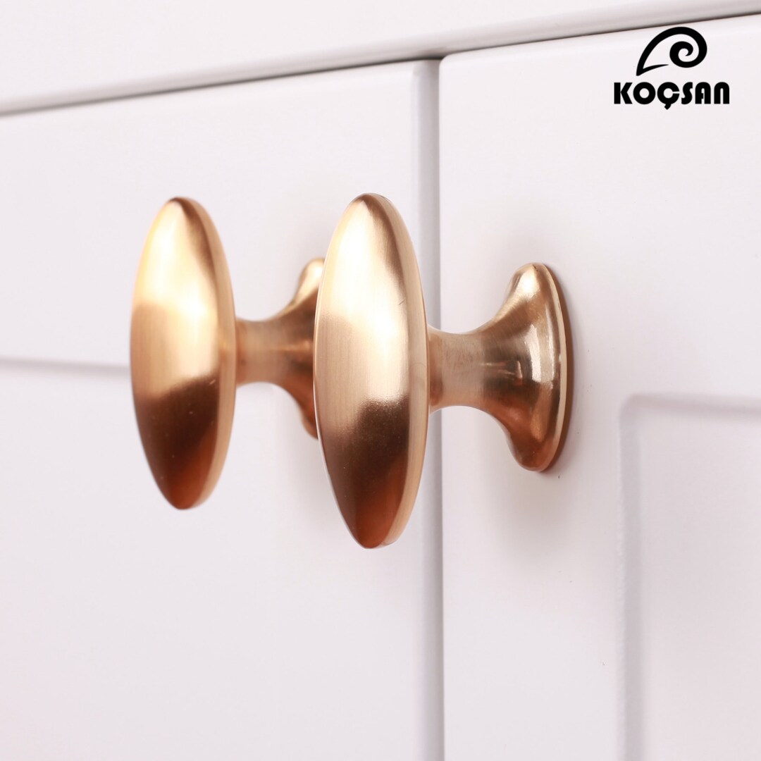 Luxury Solid Brass Gold Cabinet Knobs, Cabinet Hardware, Drasser Pulls ...