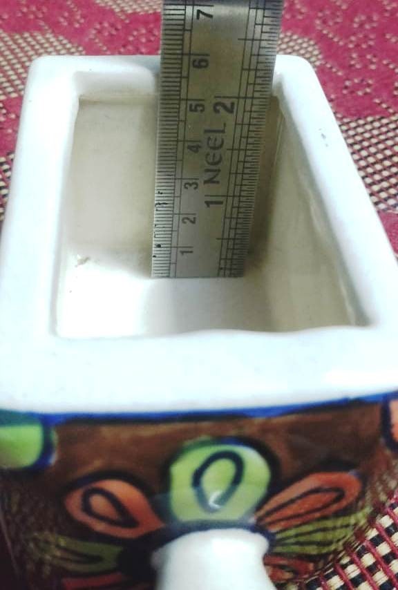 Handmade Wooden Partition Box Wooden Hand Painted 3 Ceramic - Etsy