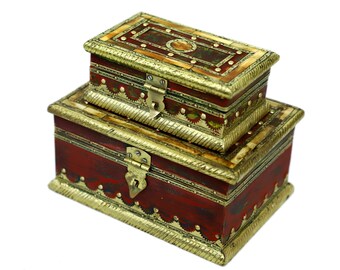 Decorative Hinged Storage Boxes - Etsy