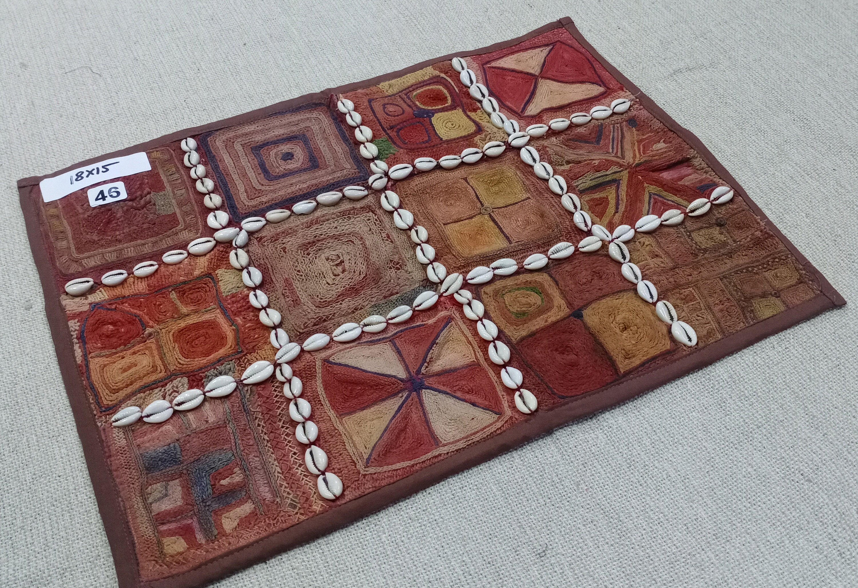 Indian Traditional Embroidered Wall Hanging Decorative Handmade Ethnic ...