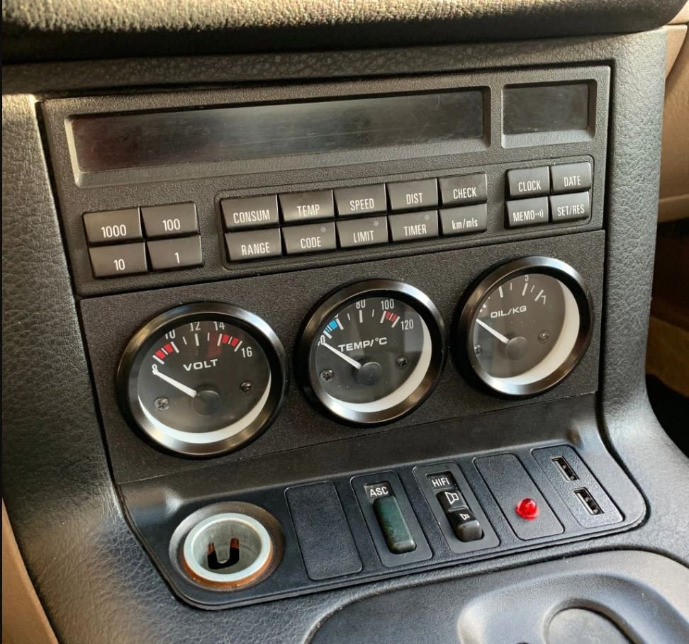 BMW E36 Triple 52mm Gauge Cluster Pod - Etsy
