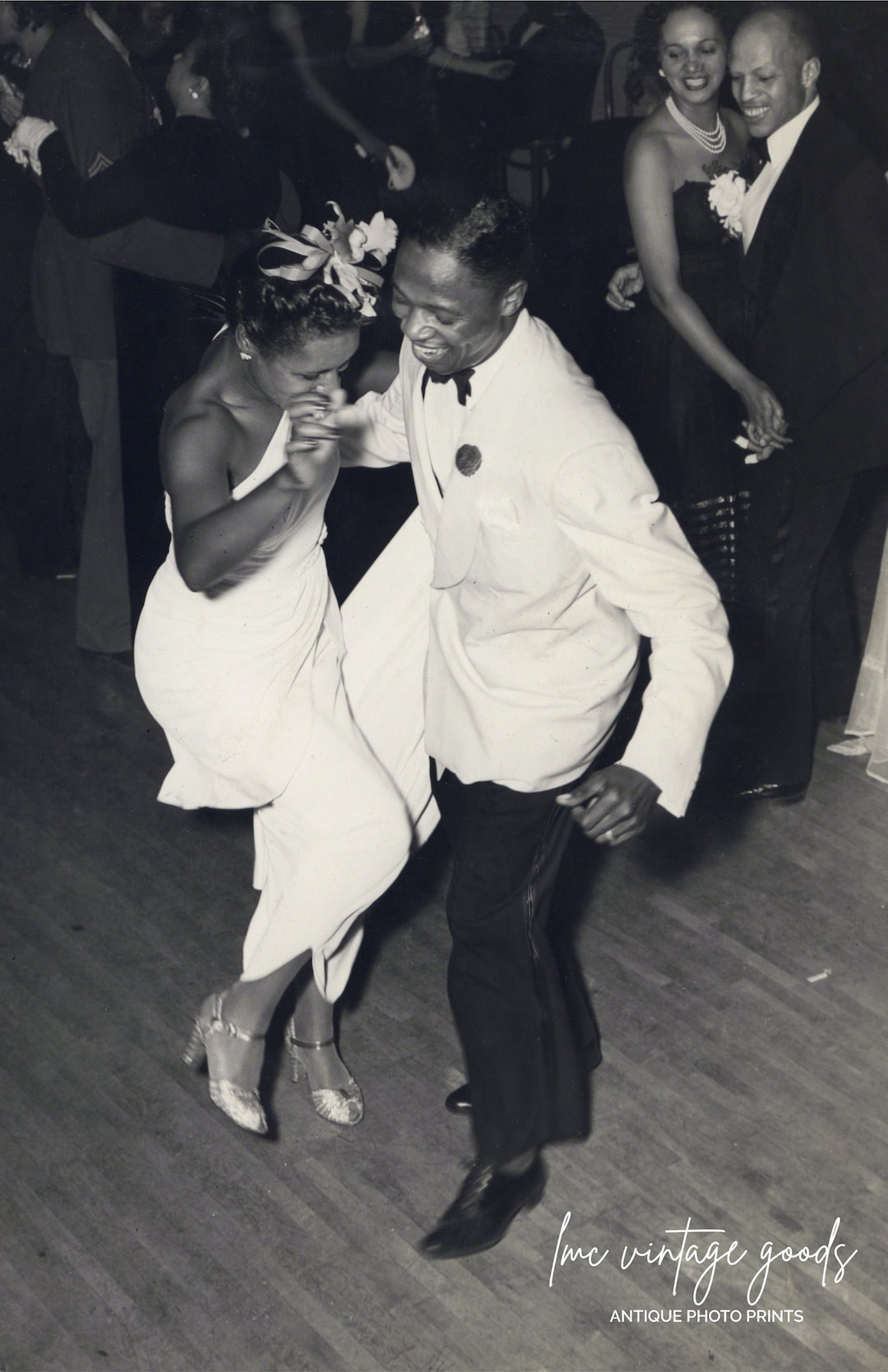 Dancers in Jazz Club Vintage Photo Print | Black Americana | Lindy Hop ...