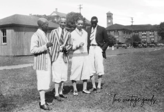 African American Group of Men Males 1920s Photo Print Black - Etsy
