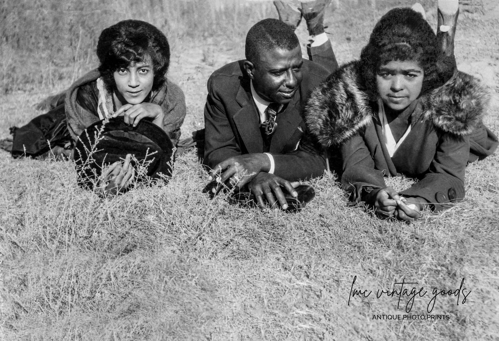 African American 1920s Group Photo Print Black Americana 1920s Jazz Age ...