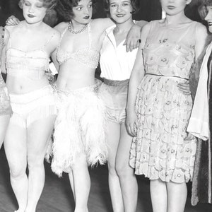 1920s Vintage Dancers in Speakeasy Reproduction Poster Print | Theater Vaudeville Chorus Girls ...
