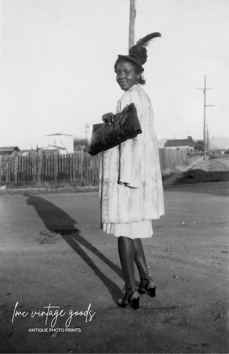 1930s African American Woman Vintage Photo Print Black Americana ...