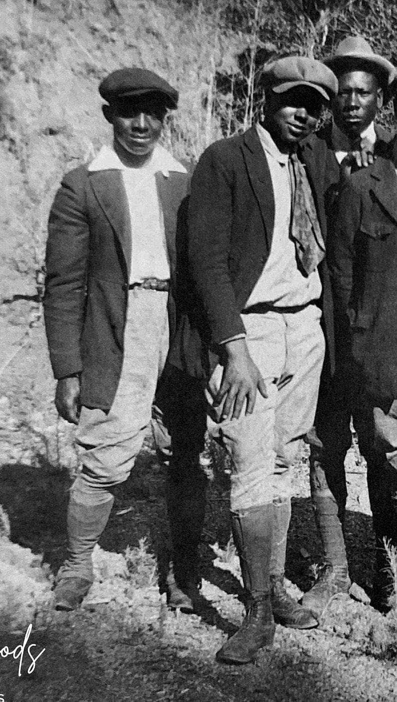 1920s African American Men's Group Portrait Vintage Photo - Etsy