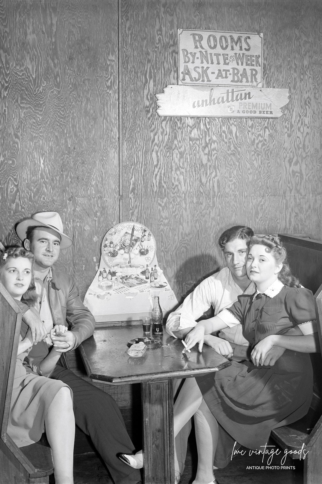 Juke Joint and Bar Patrons Photo Print | WW II 1940s - Etsy