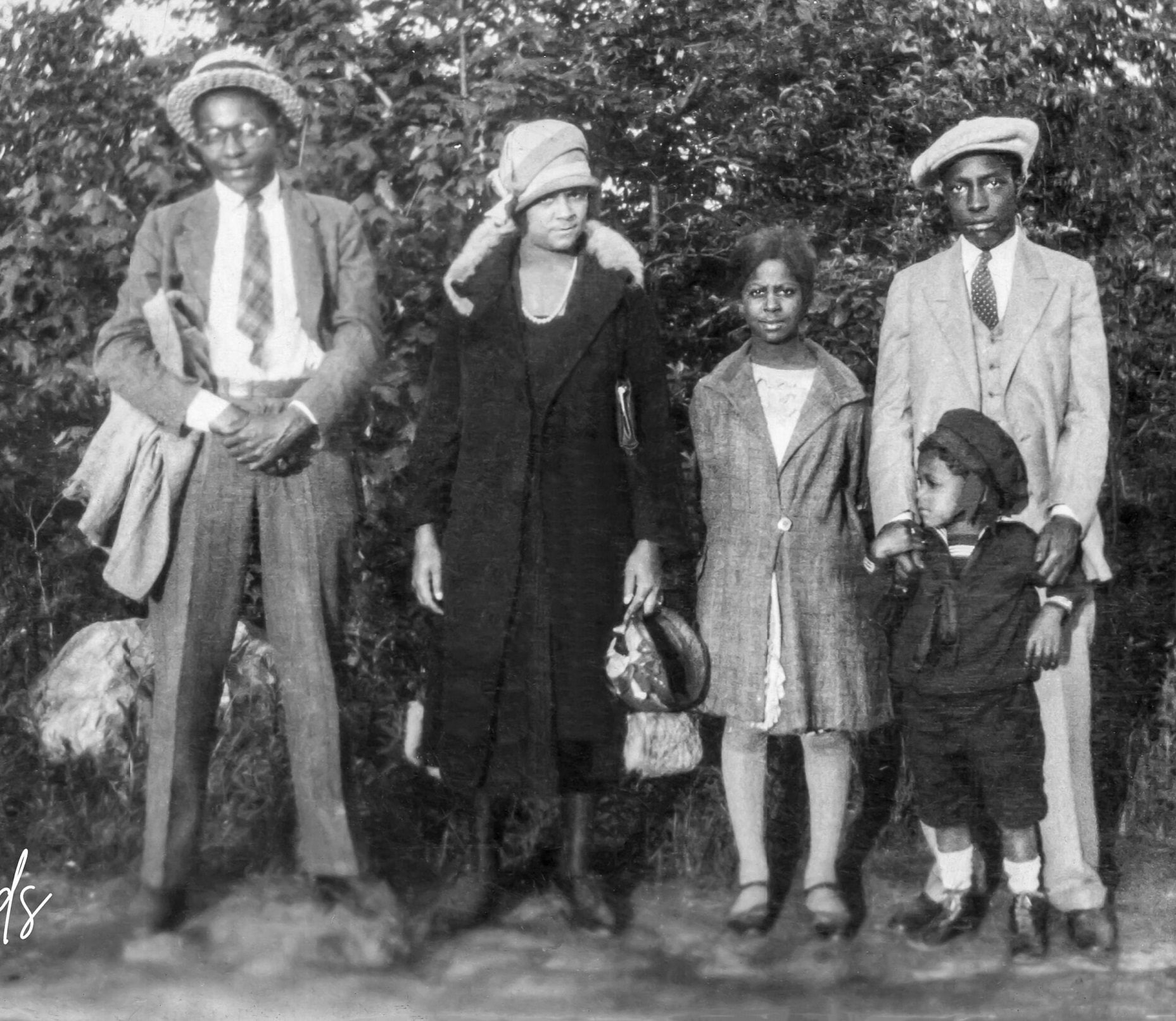 Family Portrait Black Americana 1920s - Etsy