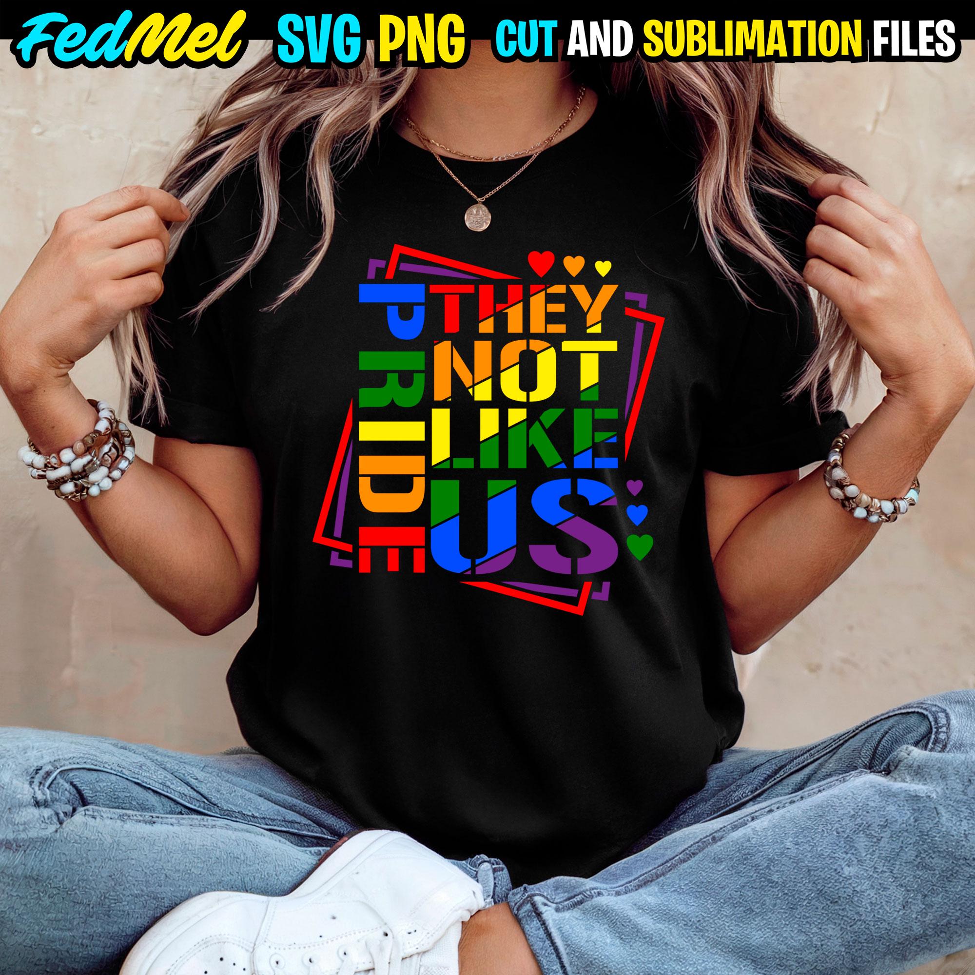 They Not Like Us Svg Png, Pride Svg Png, Gay Svg Png, LGBT Svg Png ...