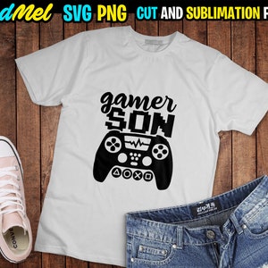 Gamer Dad, Gamer Son Designs in Svg, Png Formats - Etsy