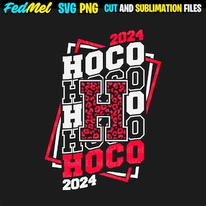 Hoco Svg, Homecoming Svg, Hight School Reunion Svg, Png Red Blue ...