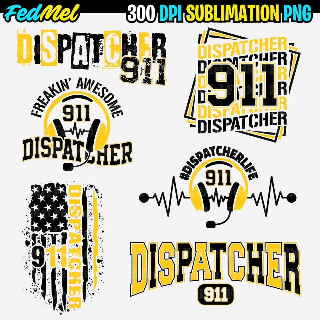 Dispatcher 911 Png Bundle, Police Png, Rescue Png, Emergency Png ...