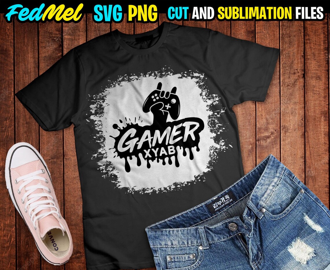 Gamer Design in Svg Png Eps Formats - Etsy