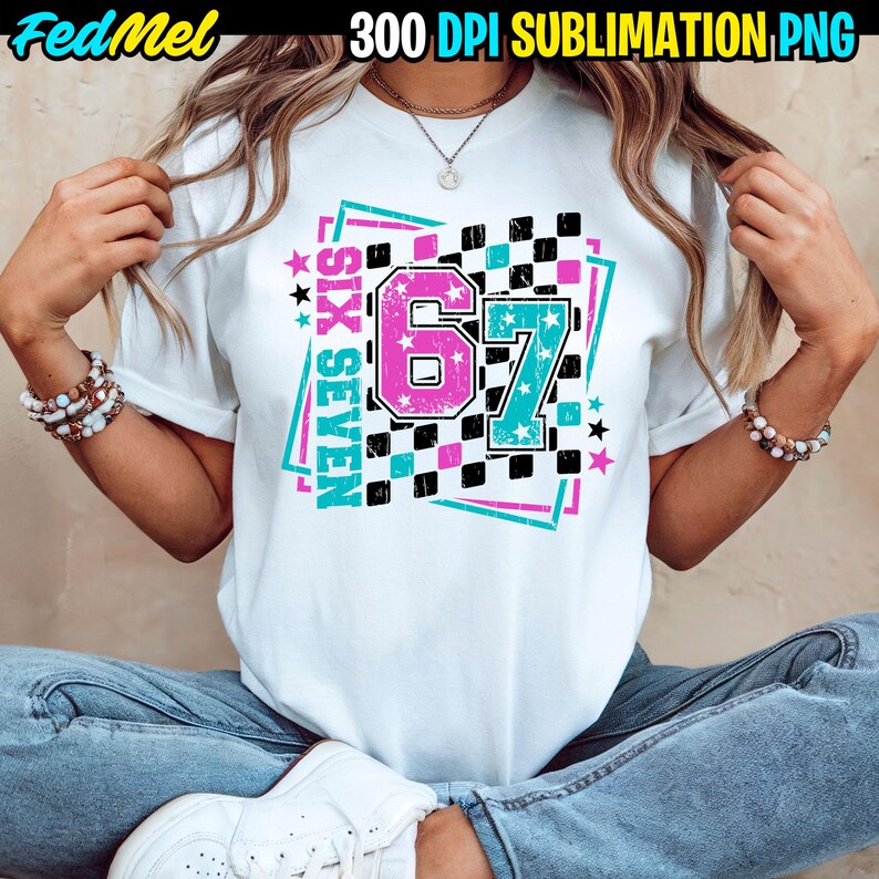 Six Seven Png, 67 Png, Tiktok Phrase, Funny Saying, Internet Meme ...
