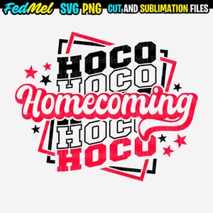 Hoco Svg, Homecoming Svg, Hight School Reunion Svg, Png Retro Design ...