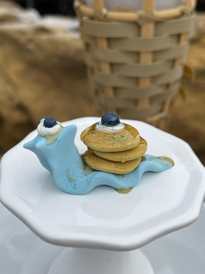 Snail Collection: Fruit Blueberry Pancake Snail Breakfast Flapjacks ...