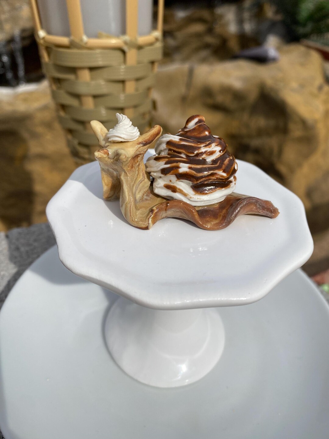 Snail Collection: Coffee Latte Snail Clay - Etsy