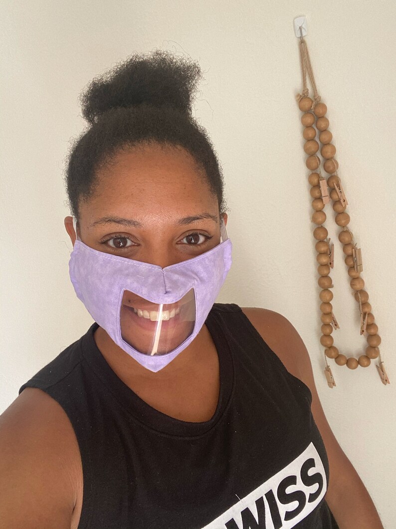 Communication Face Mask Pattern and Instructions - Etsy