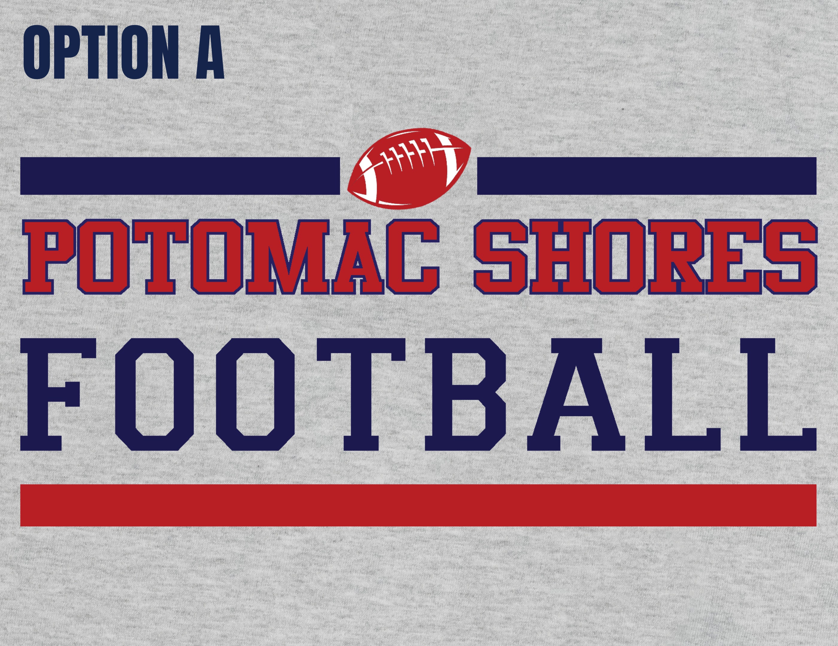 PSMS Football (potomac Shores Middle School) - Etsy