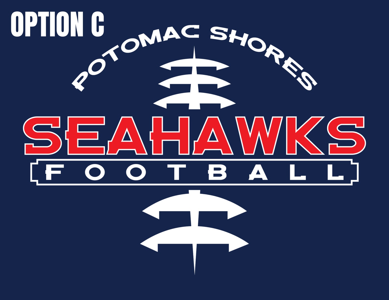PSMS Football (potomac Shores Middle School) - Etsy