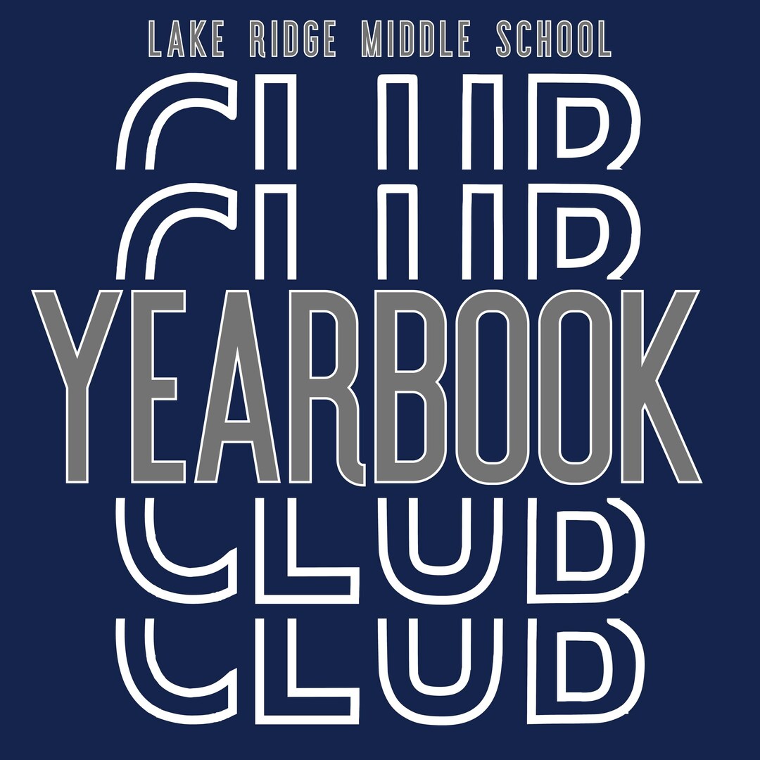 Lake Ridge Middle School Yearbook Club - Etsy