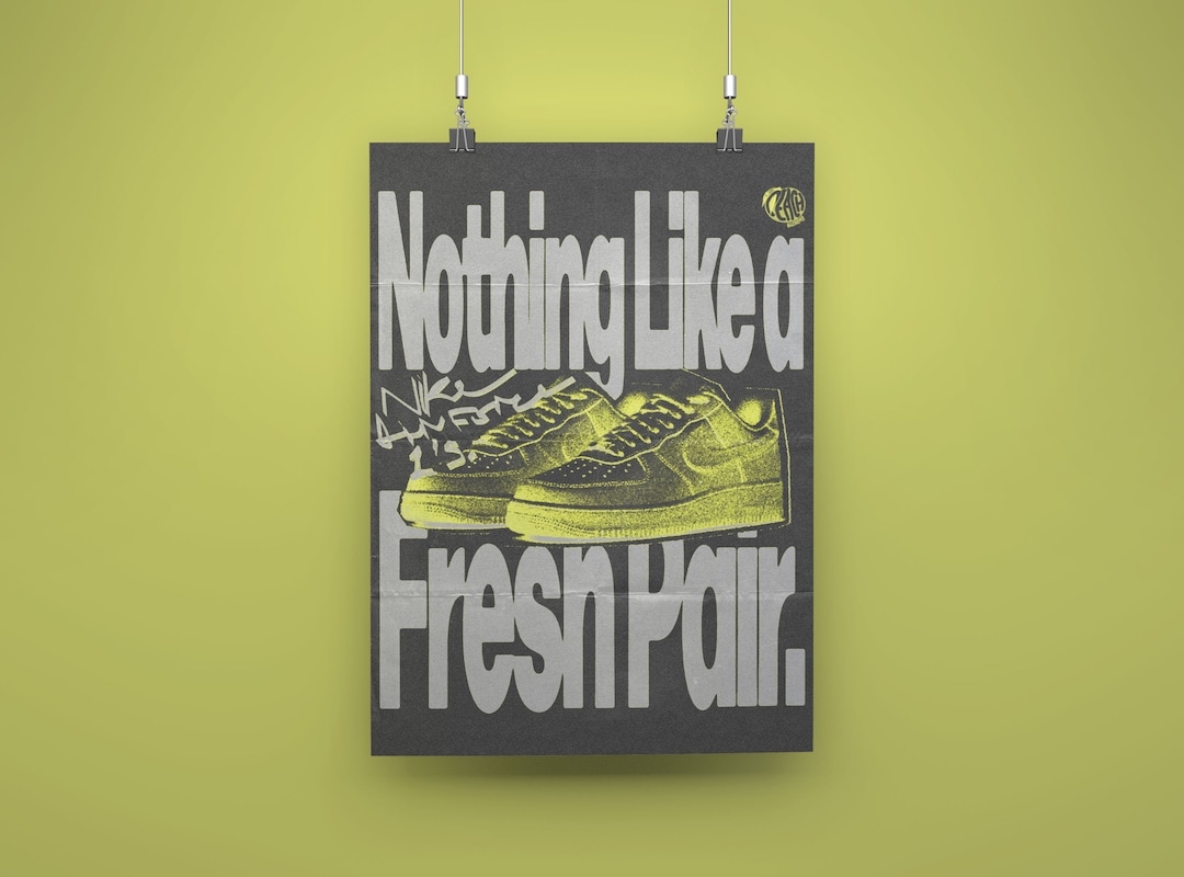 Nike Air Force 1s Poster - Etsy