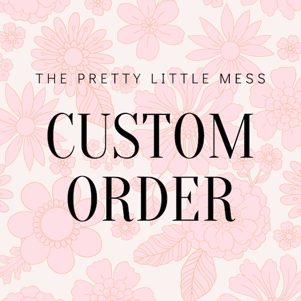 Special Order Sign - Etsy
