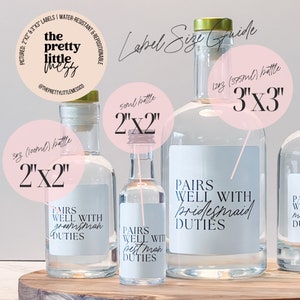 Groomsmen Proposal Label, Custom Groomsman Tequila Label, Best Man Gift ...