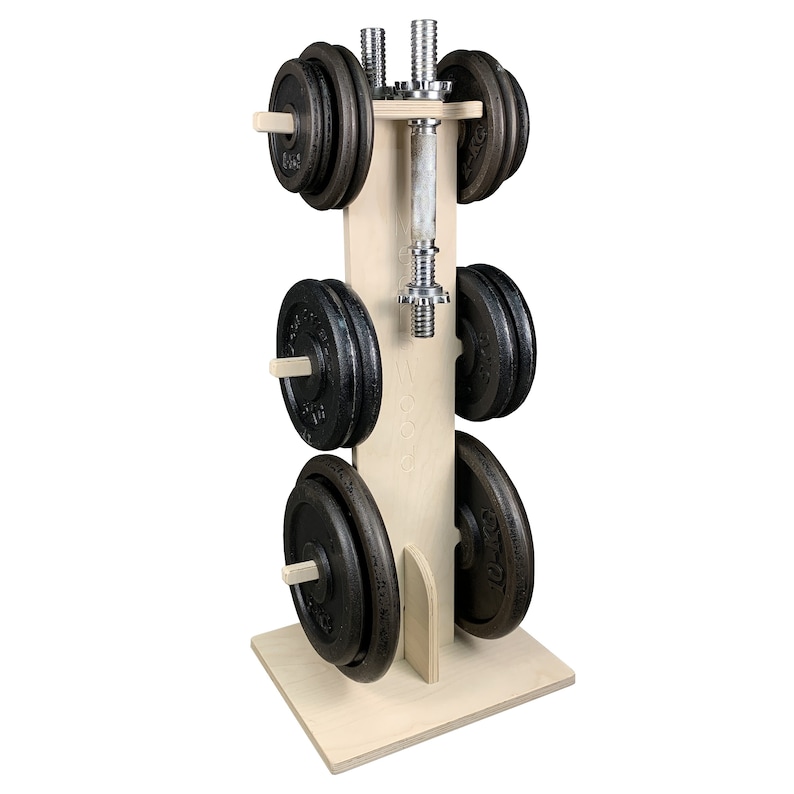 Keep up Weight Holder Tidy up the Gym Home Gym Weight Holder Disc Rack ...