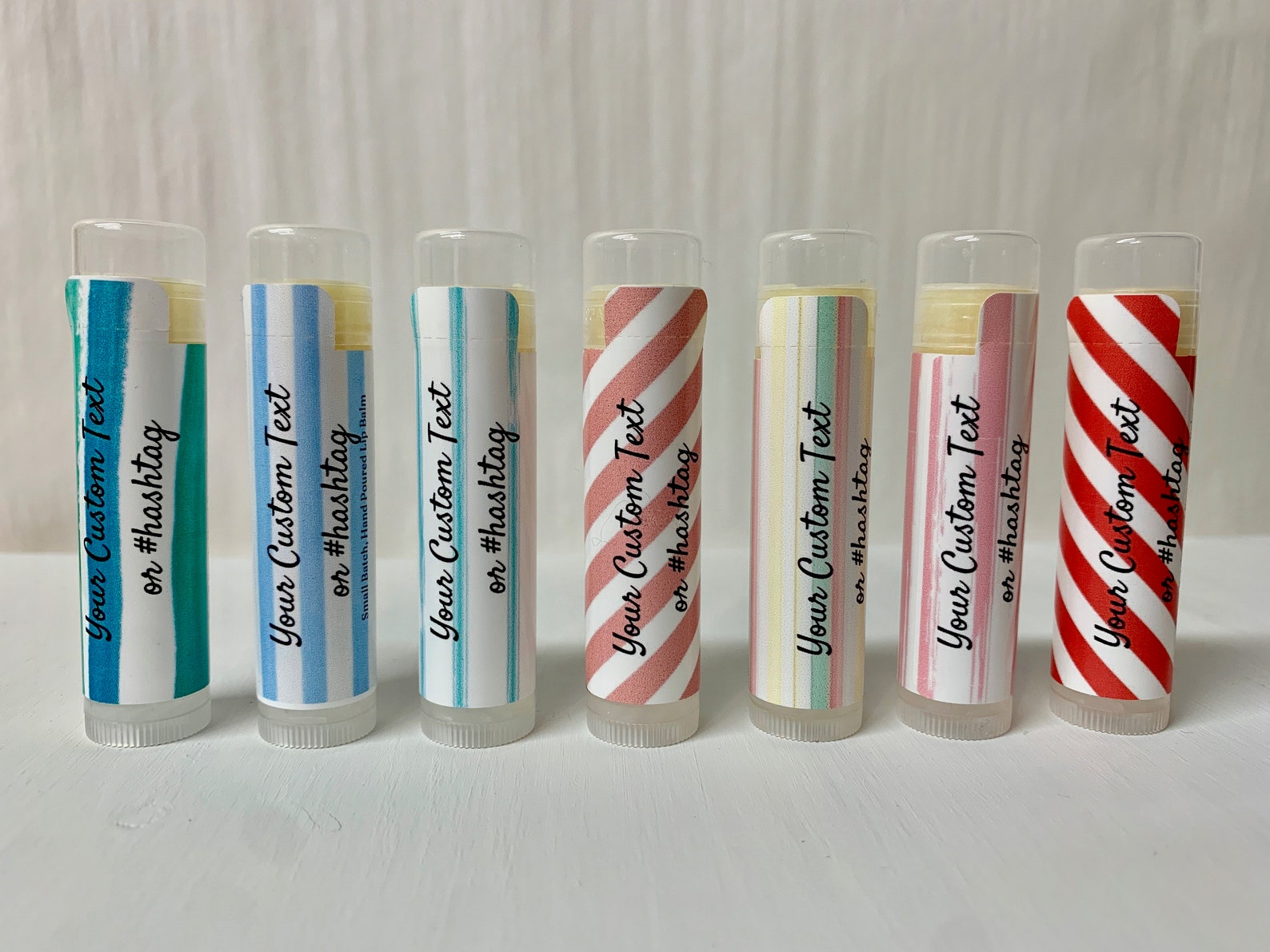 Custom Lip Balm Personalized Lip Balm Organic Lip Balm | Etsy