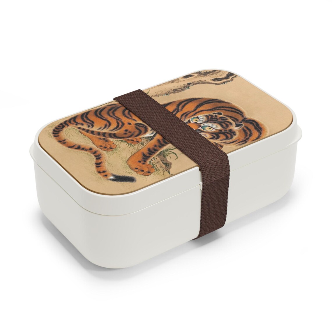 Tiger Lunch Box Japanese Bento Box Set Men Lunchbox Asian Art Lover ...
