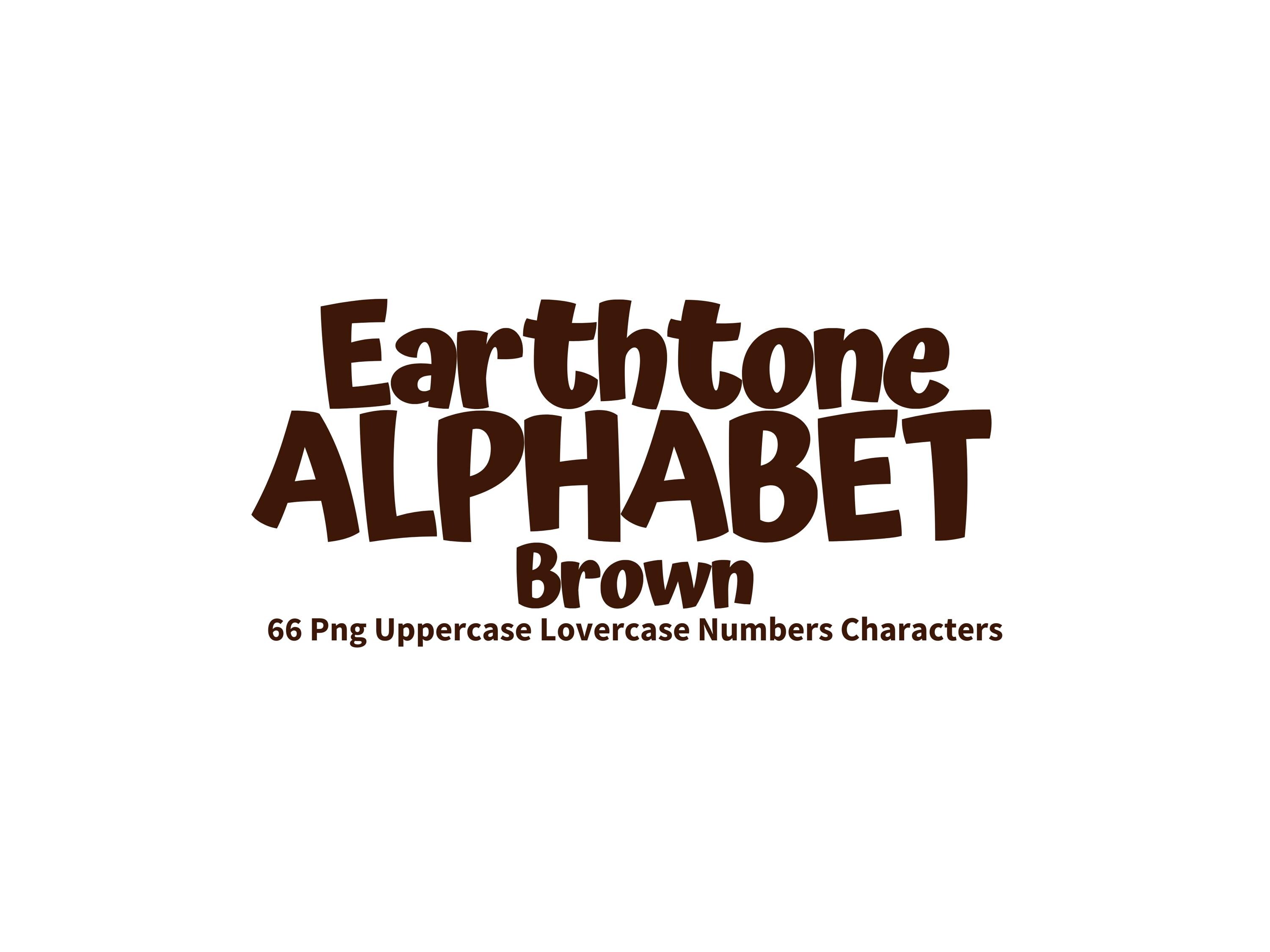 Brown Alphabet Png Clipart Commercial Use Print on Demand Pod ...
