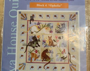 Java House Quilts CAT ACATEMY Block 5 Thelma & Louise Pattern by Karen ...
