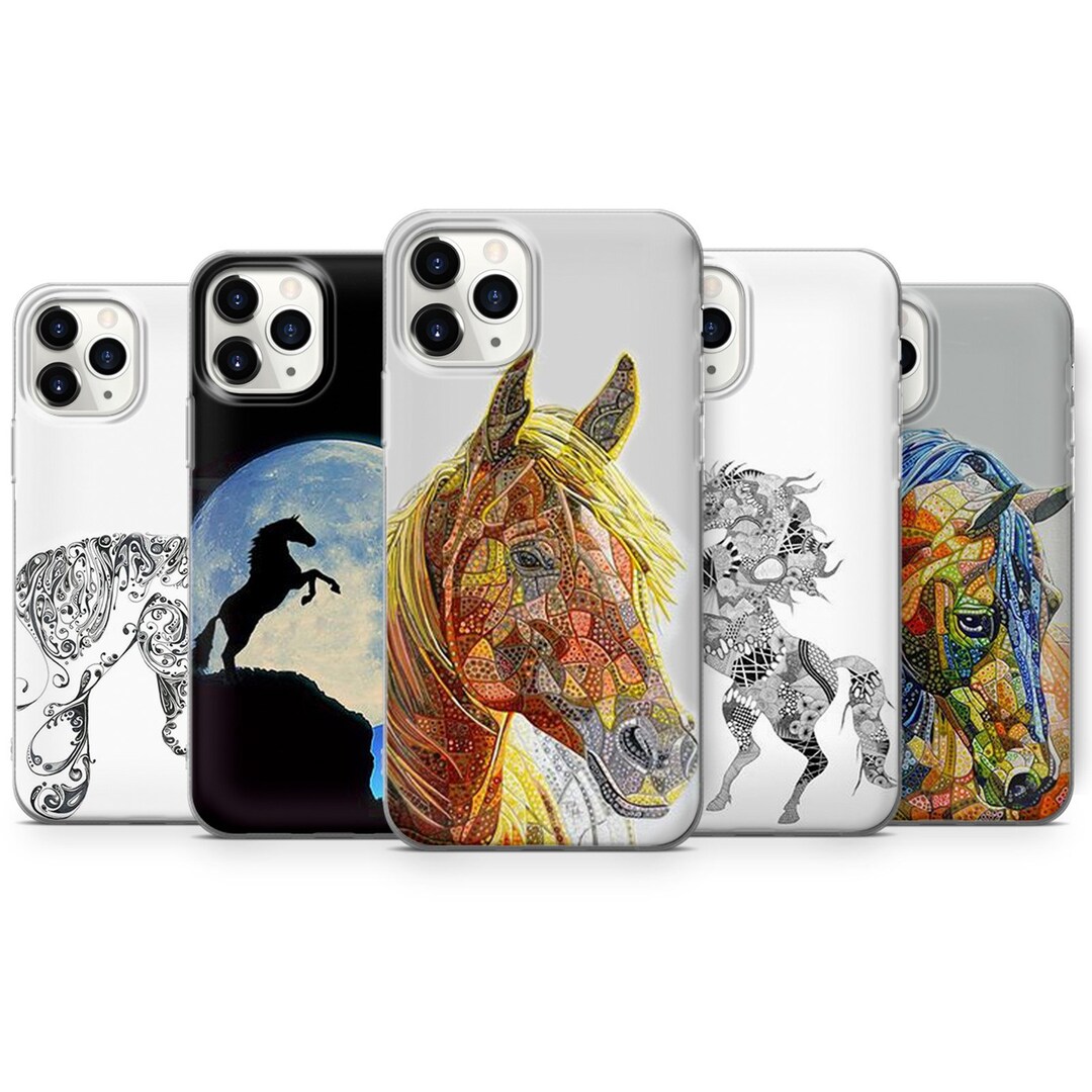 Horse Phone Case for iPhone Cover 5S,6,6S,6 Plus,7,7 Plus,8,8 Plus,x,xs ...