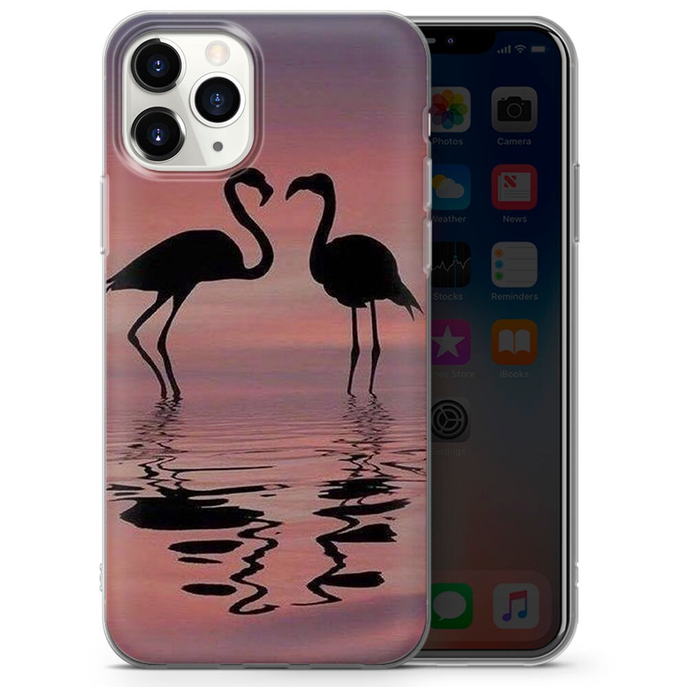 Pink Flamingo Phone Case for iPhone Cover 5S,6,6S,6 Plus,7,7 Plus,8,8 ...