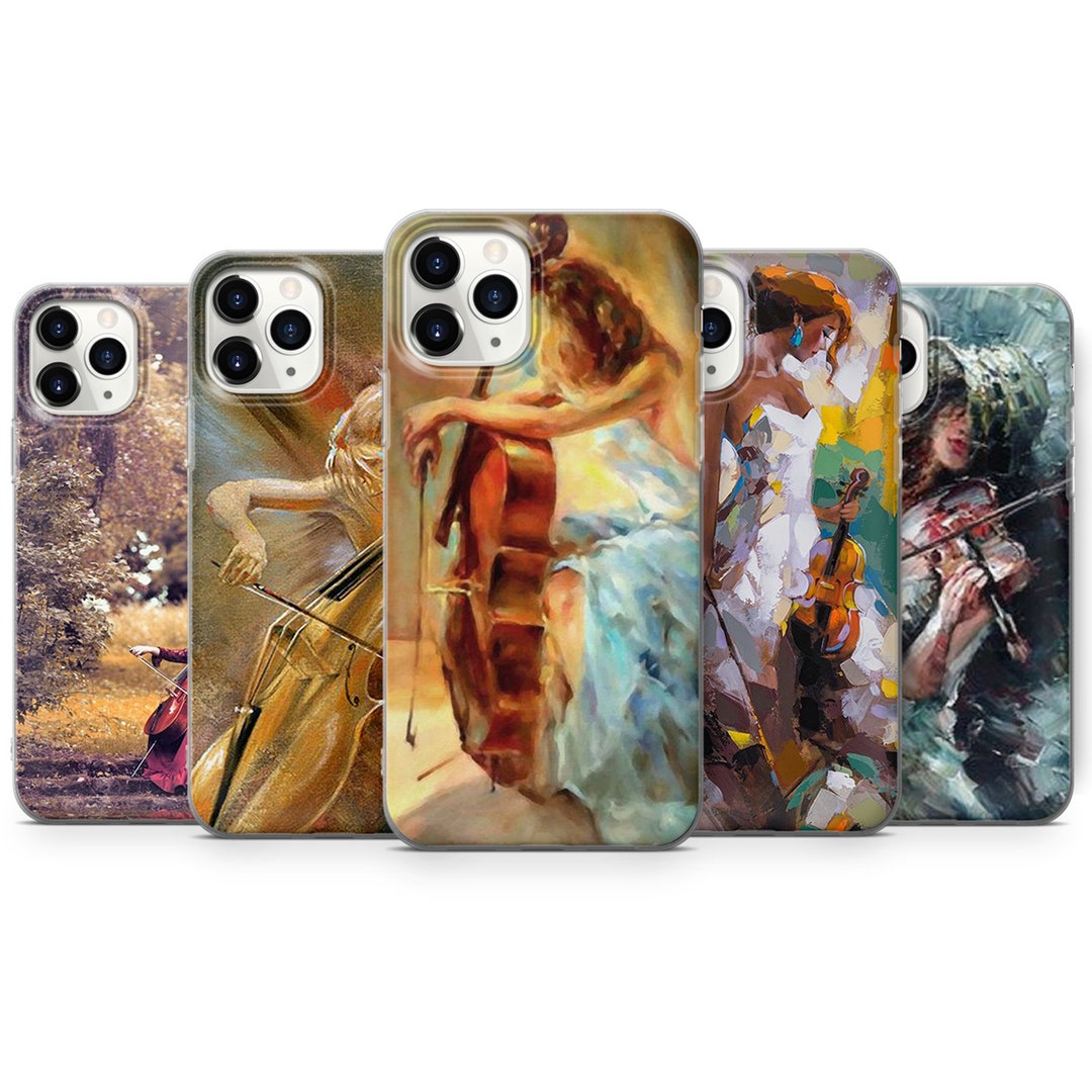 Violin Phone Case for iPhone Cover 5S,6,6S,6 Plus,7,7 Plus,8,8 Plus,x ...