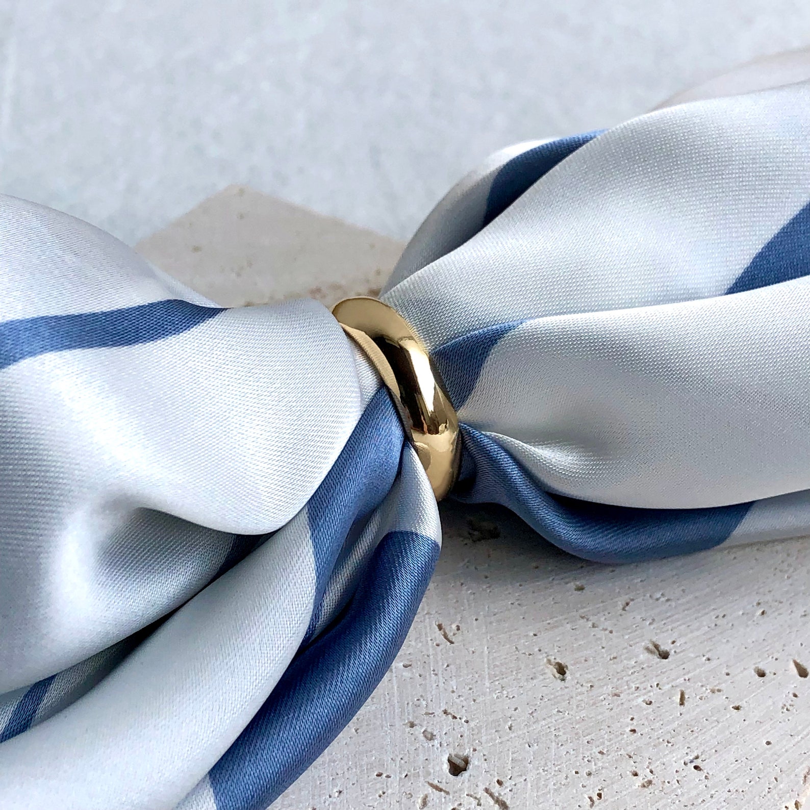 Scarf Ring Small Ring Minimalist Ring Wedding Scarf Ring - Etsy