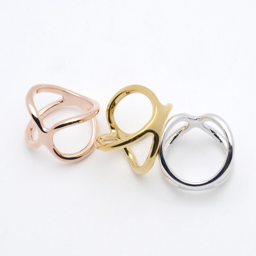 Scarf Ring, Medium Ring, Vintage Style Ring, Wedding Scarf Ring, Bridal ...