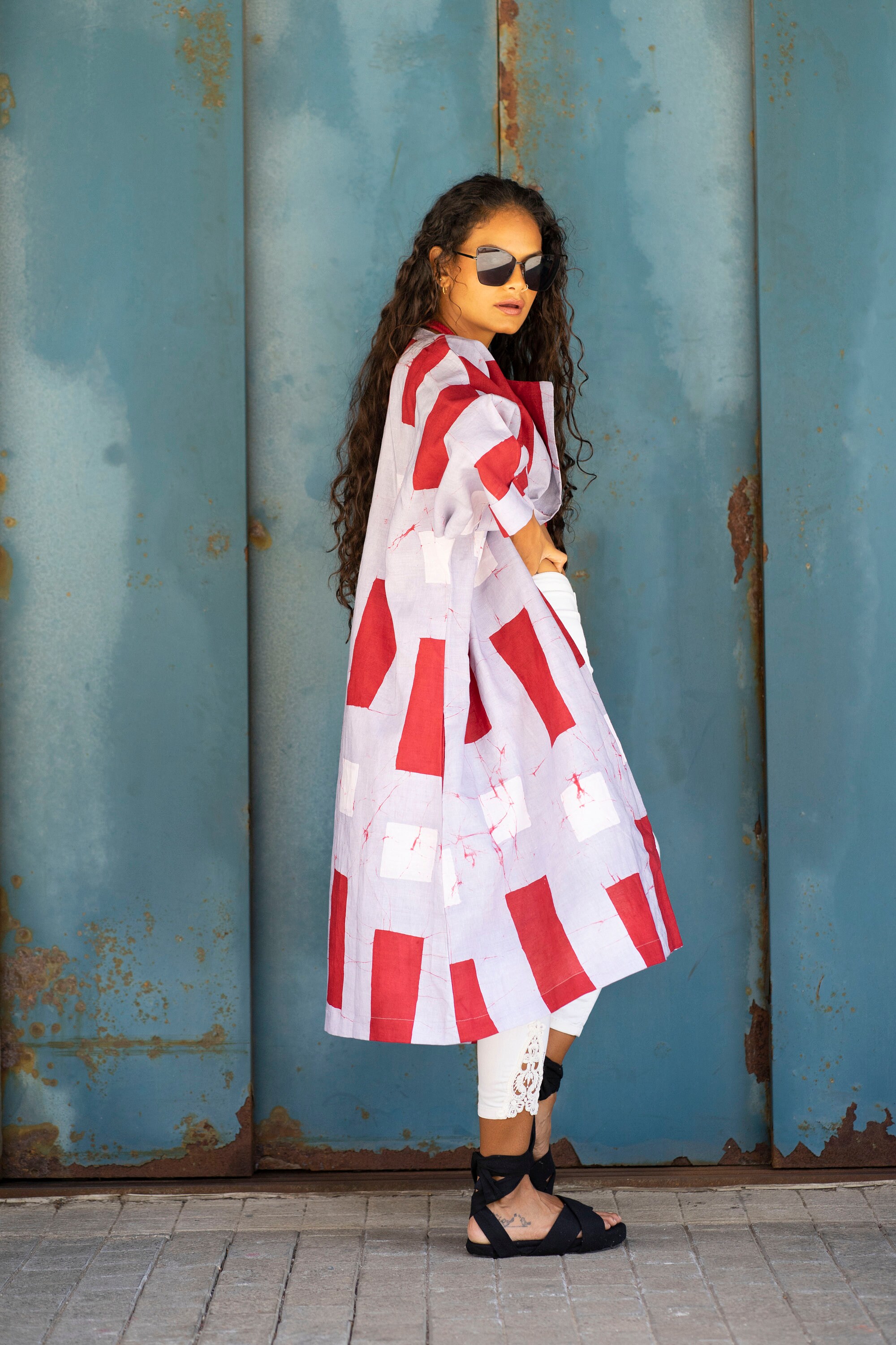 Batik Kimono Robe Kaftan Dress Autumn Wrap Jacket Women - Etsy