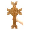 Small Cross, Wooden Cross, Carved Wooden Cross, Crucifix Catholic Cross ...