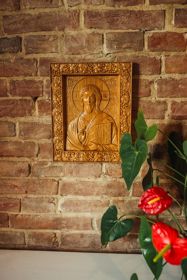 Jesus Our Lord Icon Savior Icon Holy Face Christian Gifts | Etsy
